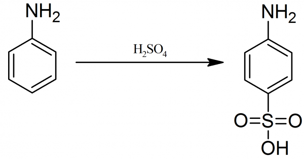 Preparation of sulfanilic acid